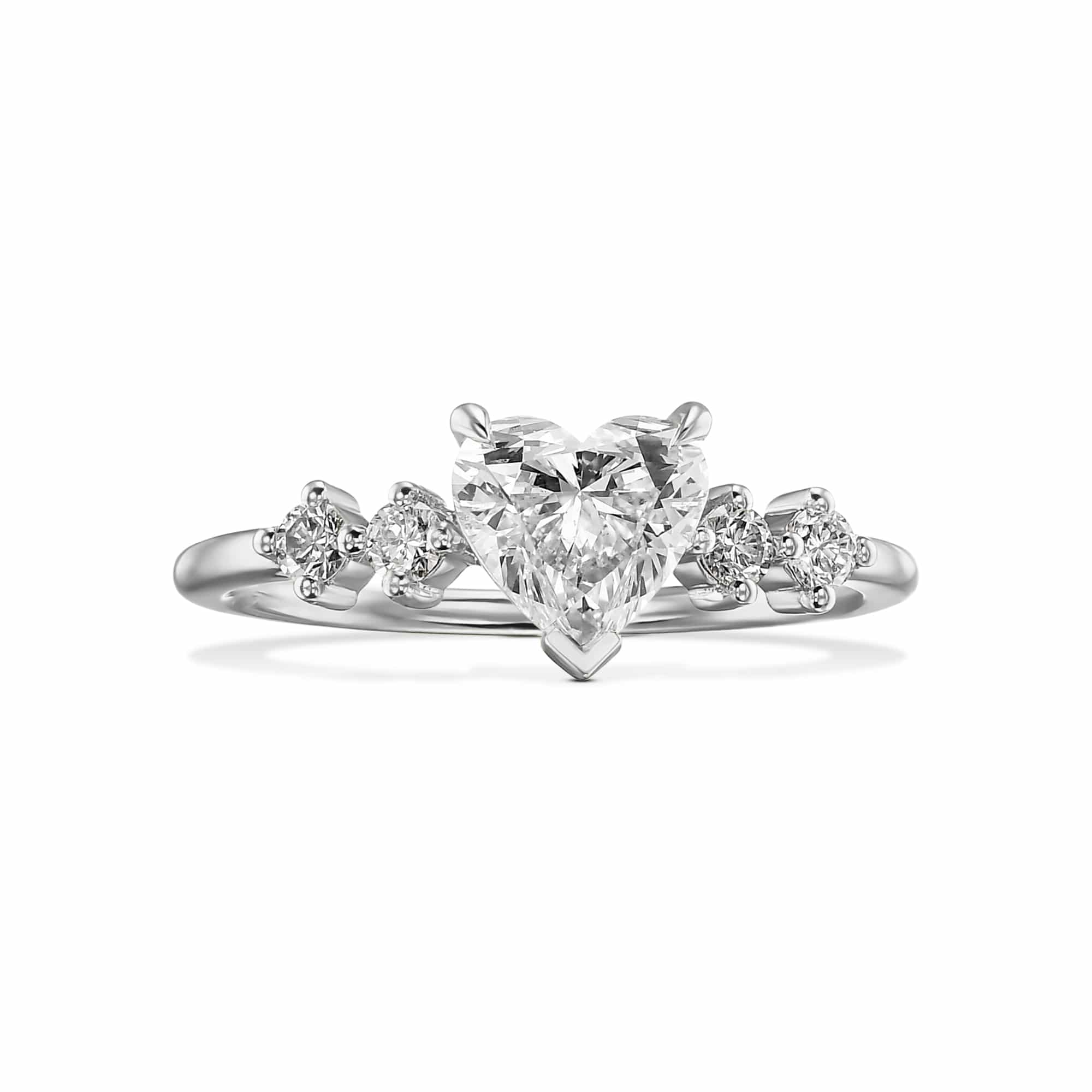 Aria Heart Engagement Ring – WONDER JEWELERS