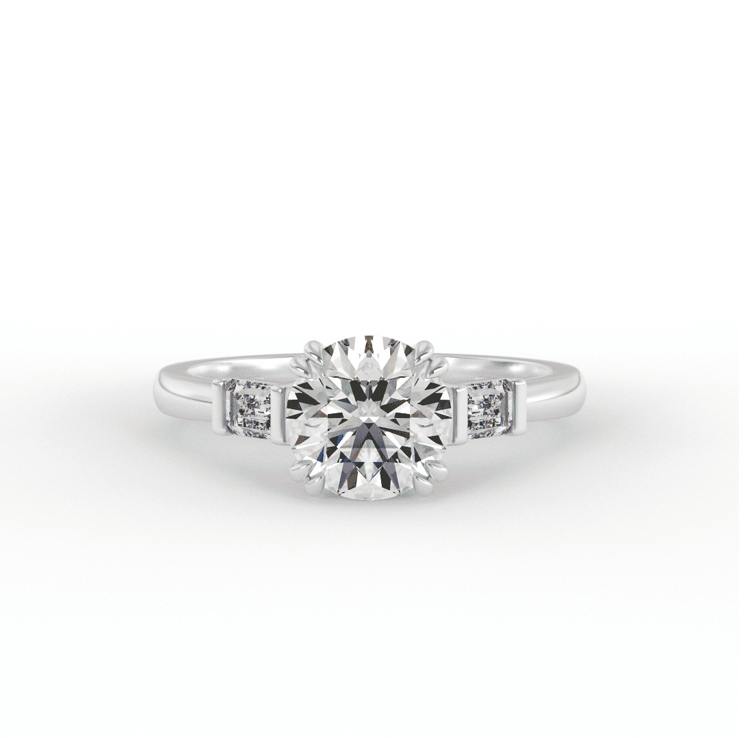 Suzi Brilliant Round Engagement Ring – WONDER JEWELERS